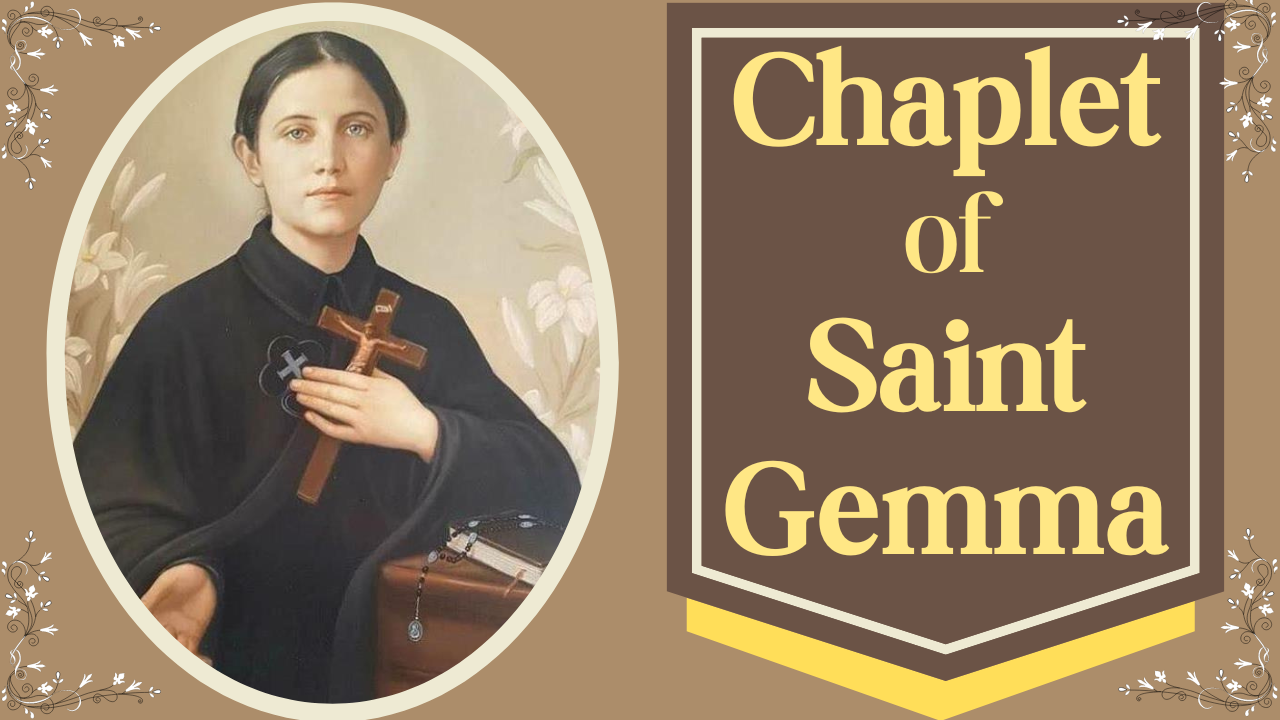 St. Gemma Chaplet - The Catholic Crusade