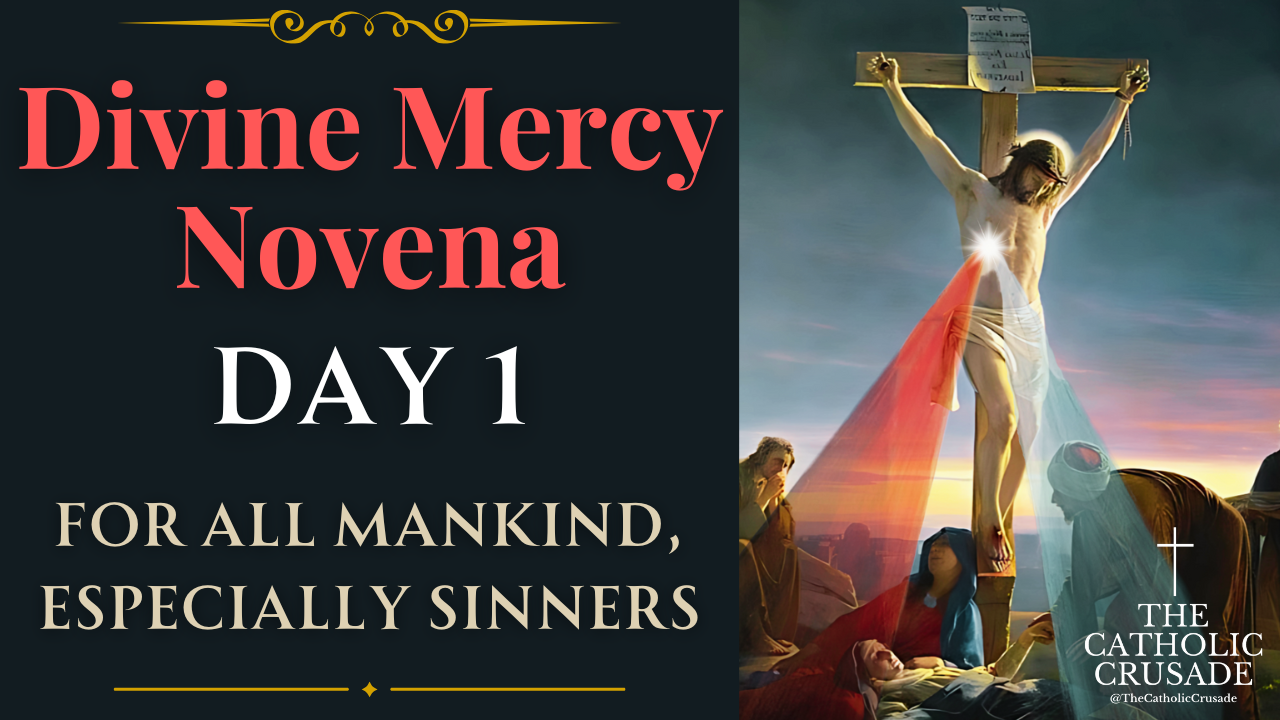 Divine Mercy Novena — Day 1 - The Catholic Crusade