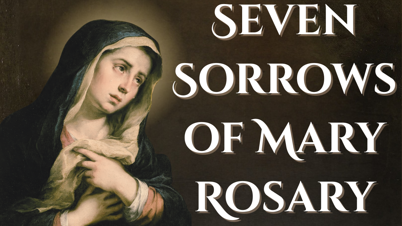 Seven Sorrows Of Mary Rosary The Catholic Crusade