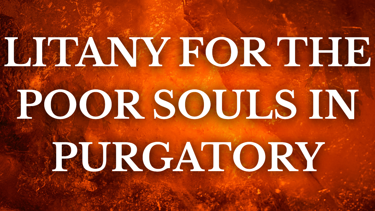 Litany for the Poor Souls in Purgatory - The Catholic Crusade
