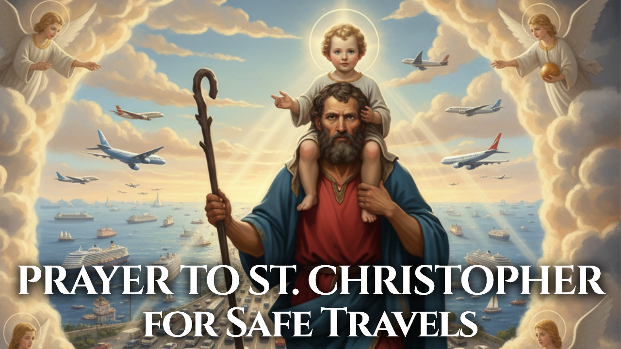 Prayer to St. Christopher for Safe Travels - The Catholic Crusade